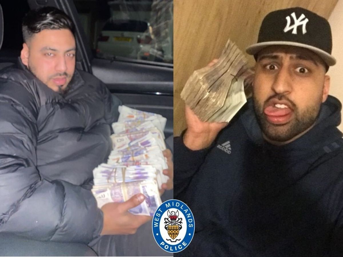 Jailed: County lines drugs dealers who posed for photos with their ...