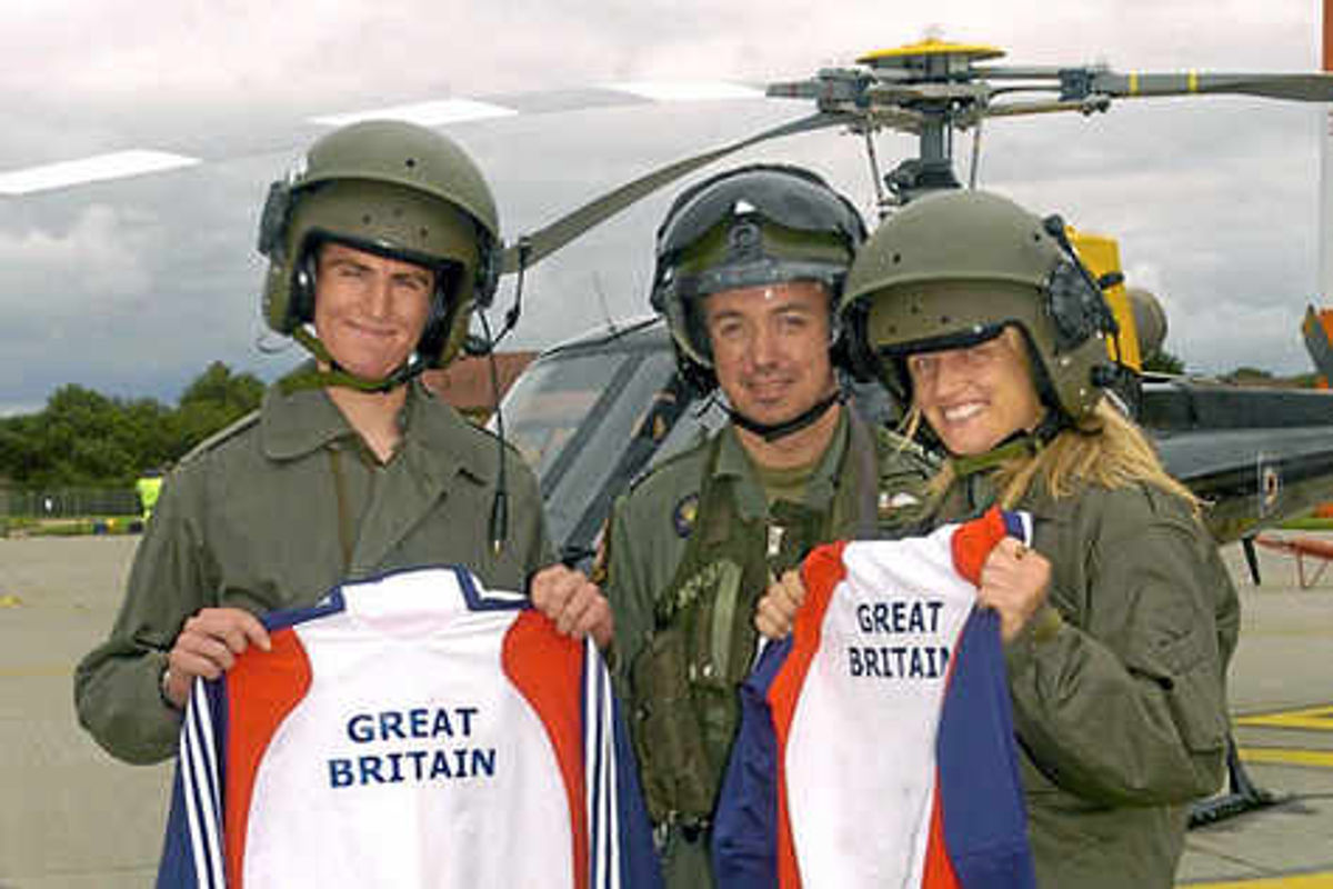 Archer Alison Williamson gets tour of RAF Shawbury | Shropshire Star