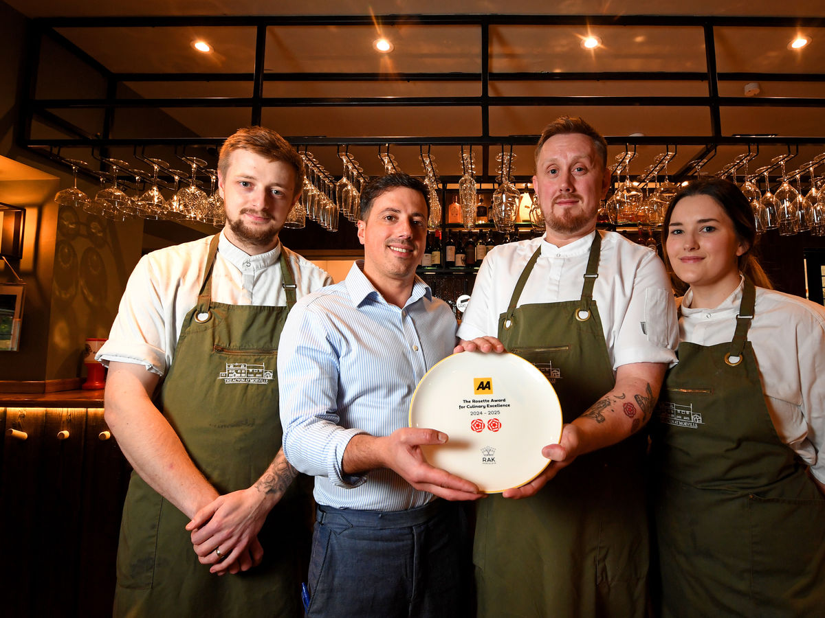 Watch: Restaurant near Bridgnorth celebrates after its fine dining menu ...