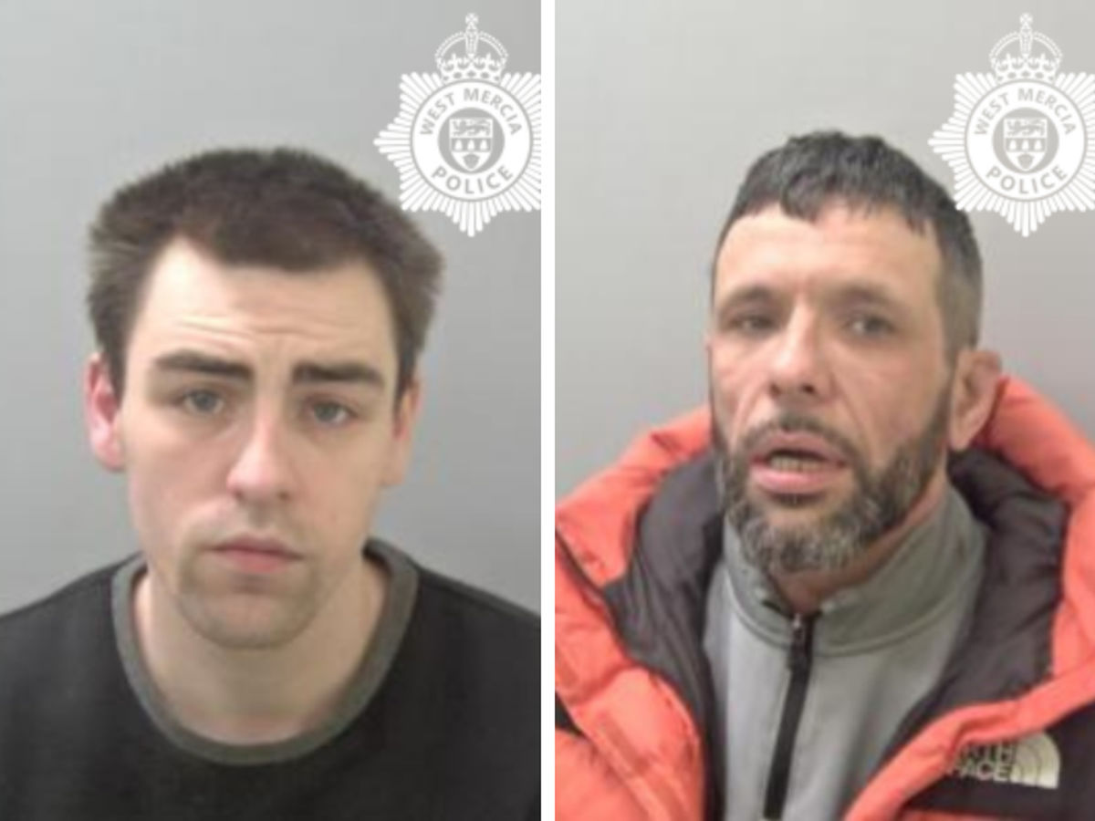 Revealed: Faces of raiders who smashed into Shropshire mother and ...