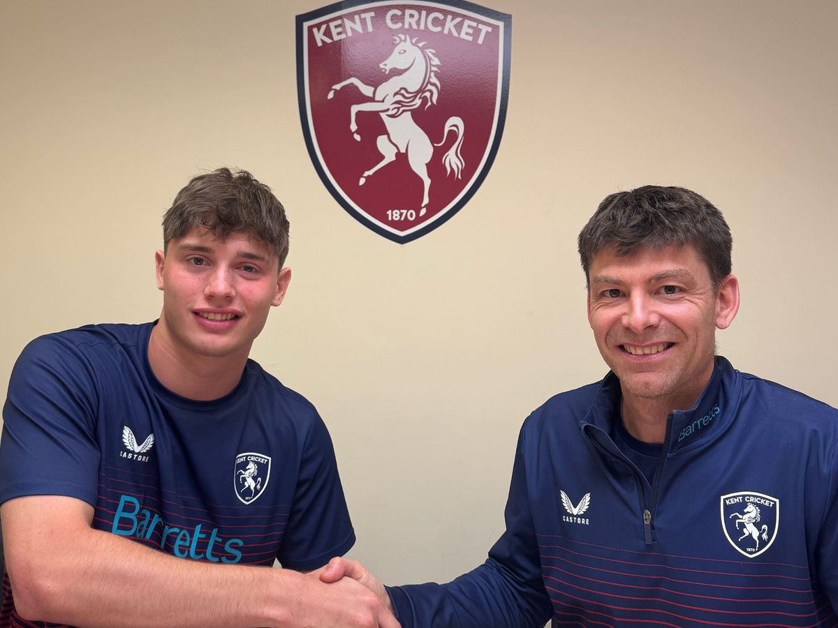 Andrew Flintoff’s son Corey signs two-year rookie contract with Kent ...