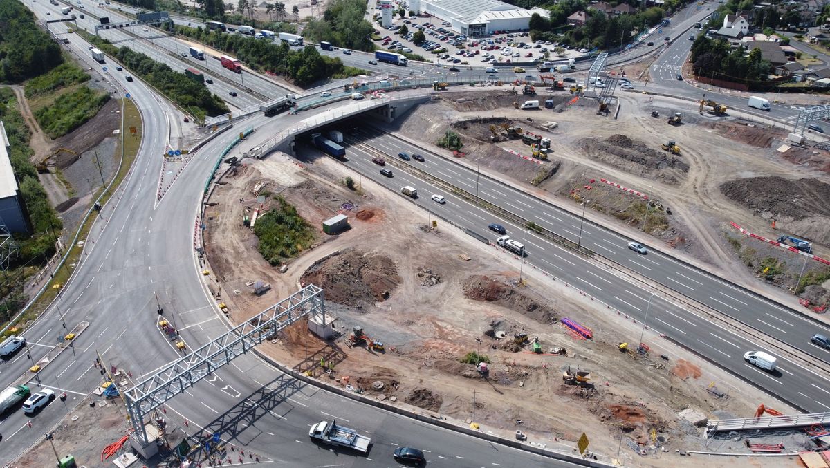 M6 Junction 10 overnight closures planned for next three weeks - every ...