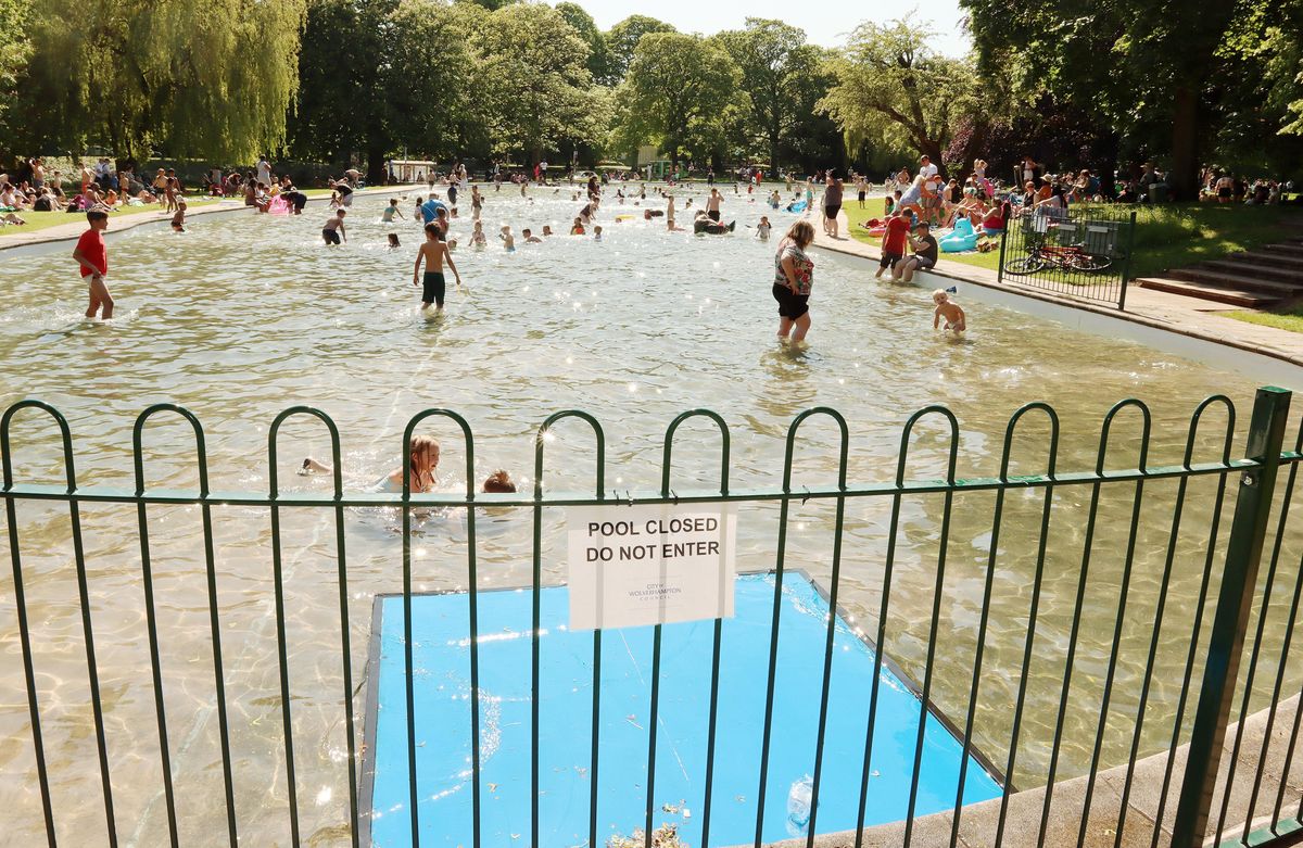 Tettenhall Pool officially open again days after first visitors flout ...