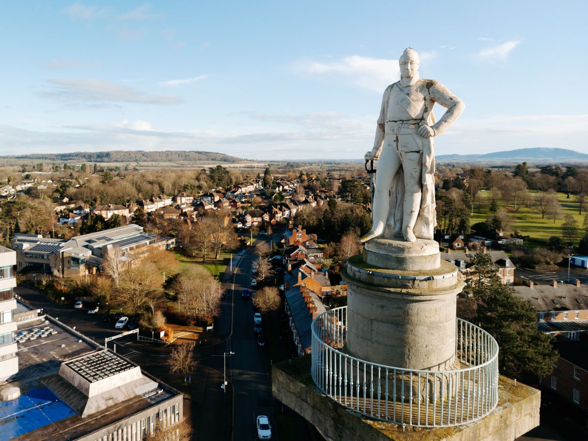 Work under way on £150k project to fix Shrewsbury's crumbling Lord Hill ...