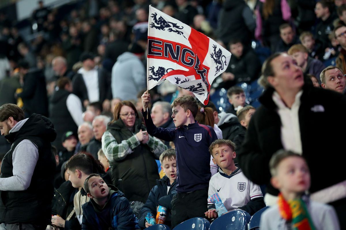 Best pictures as West Brom fans turn out in force for England under 21 ...