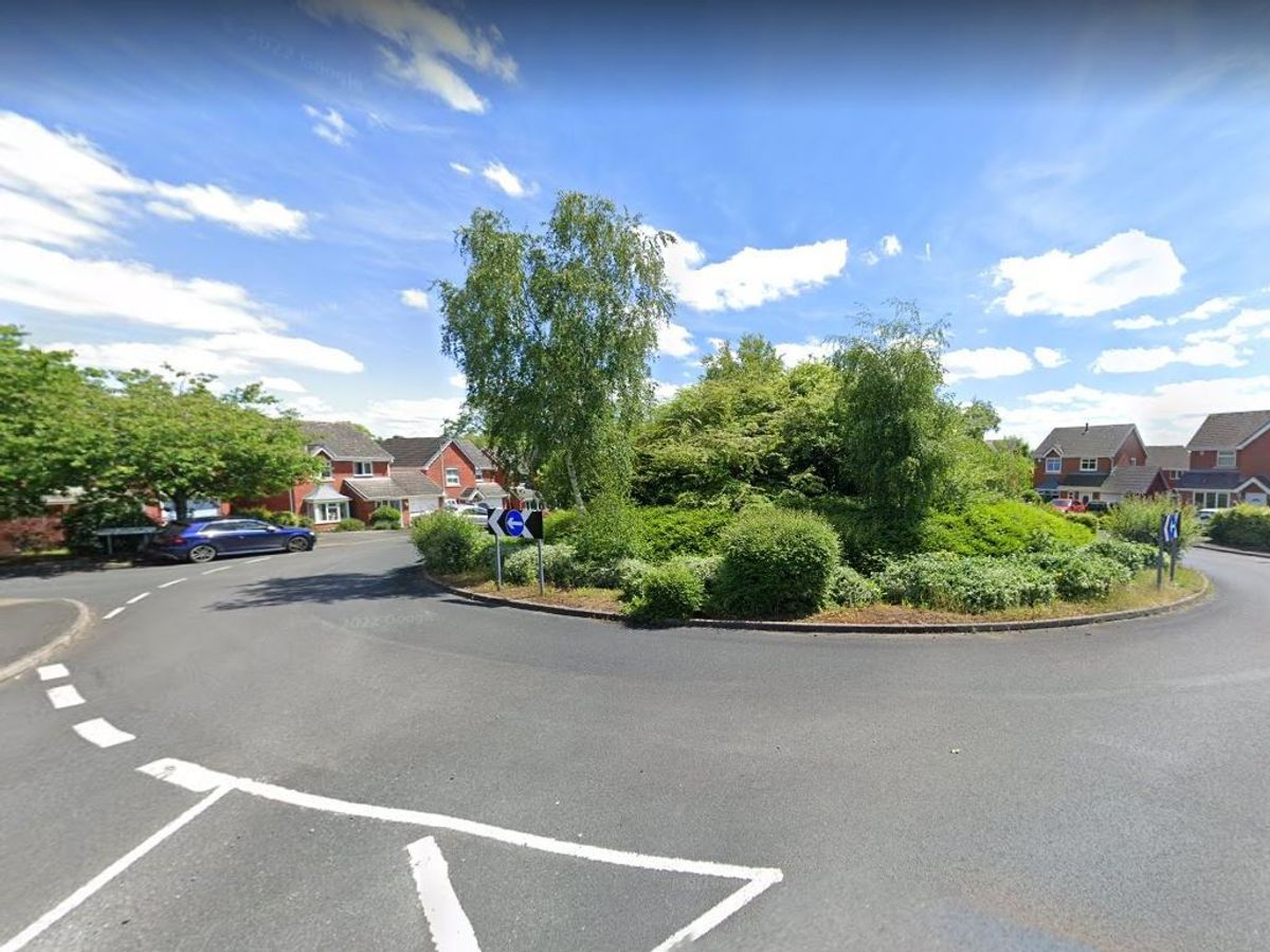 Small Telford roundabout in sleepy residential area up for sale ...