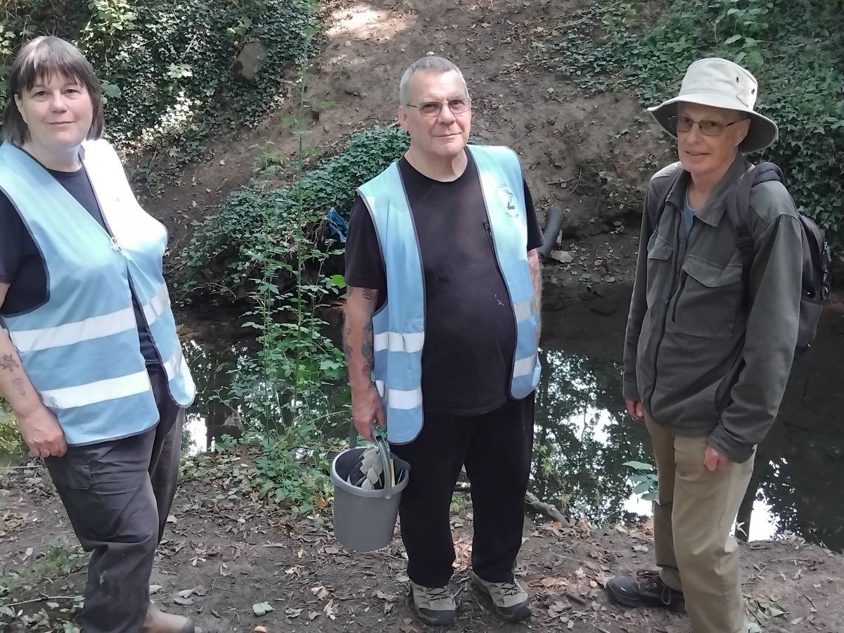I visited a beautiful part of Telford and found a band of volunteers ...