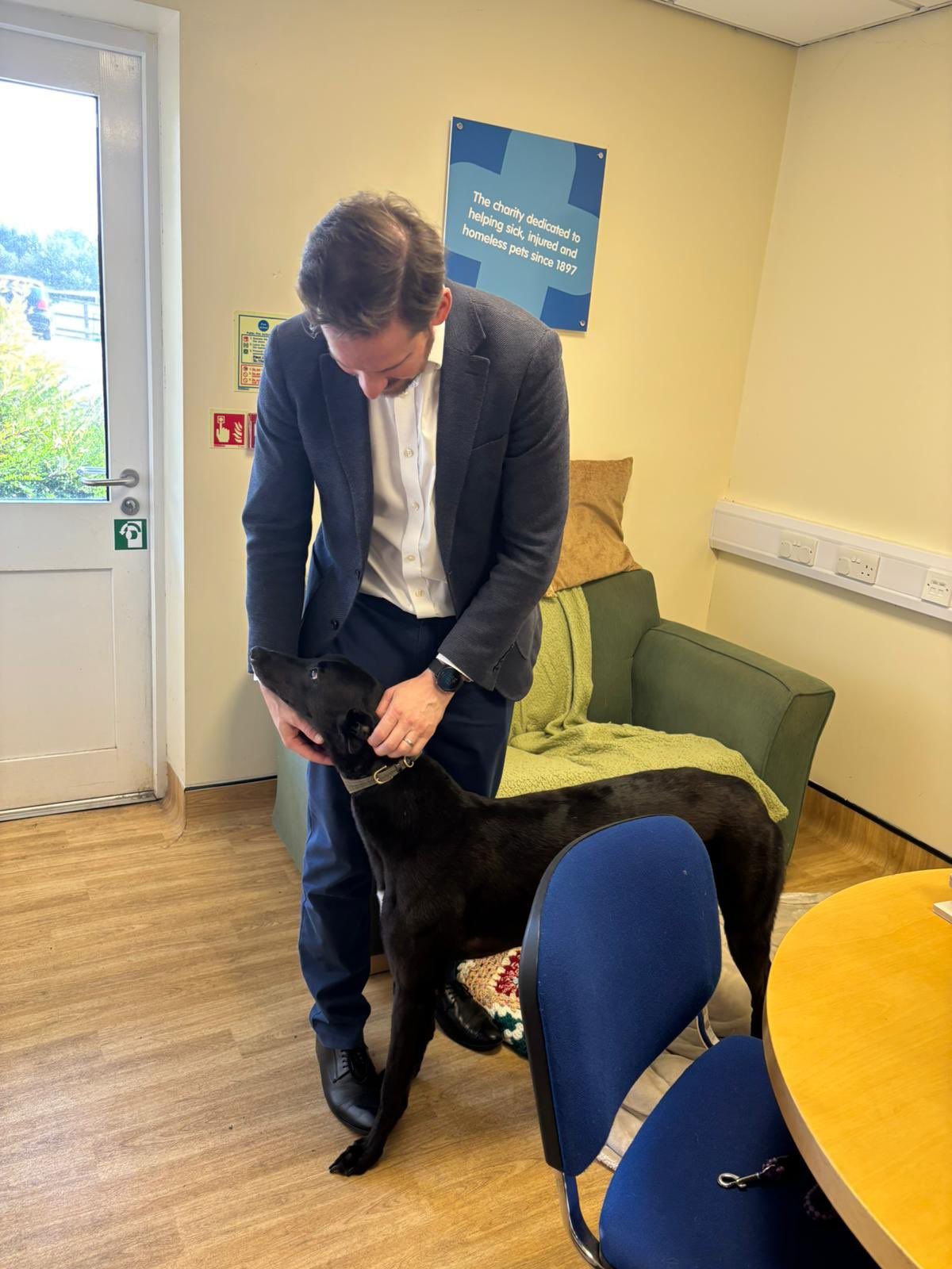 Alex Ballinger MP visits Blue Cross rehoming centre | Express & Star