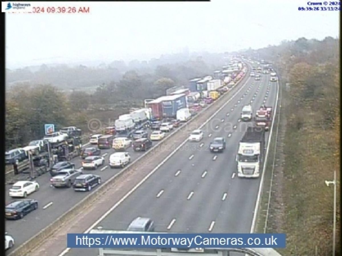 Accident causes M6 delays near Stafford | Express & Star