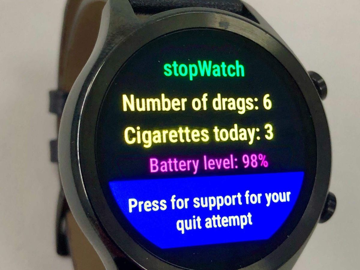 Smartwatch technology could help people quit smoking, study finds ...