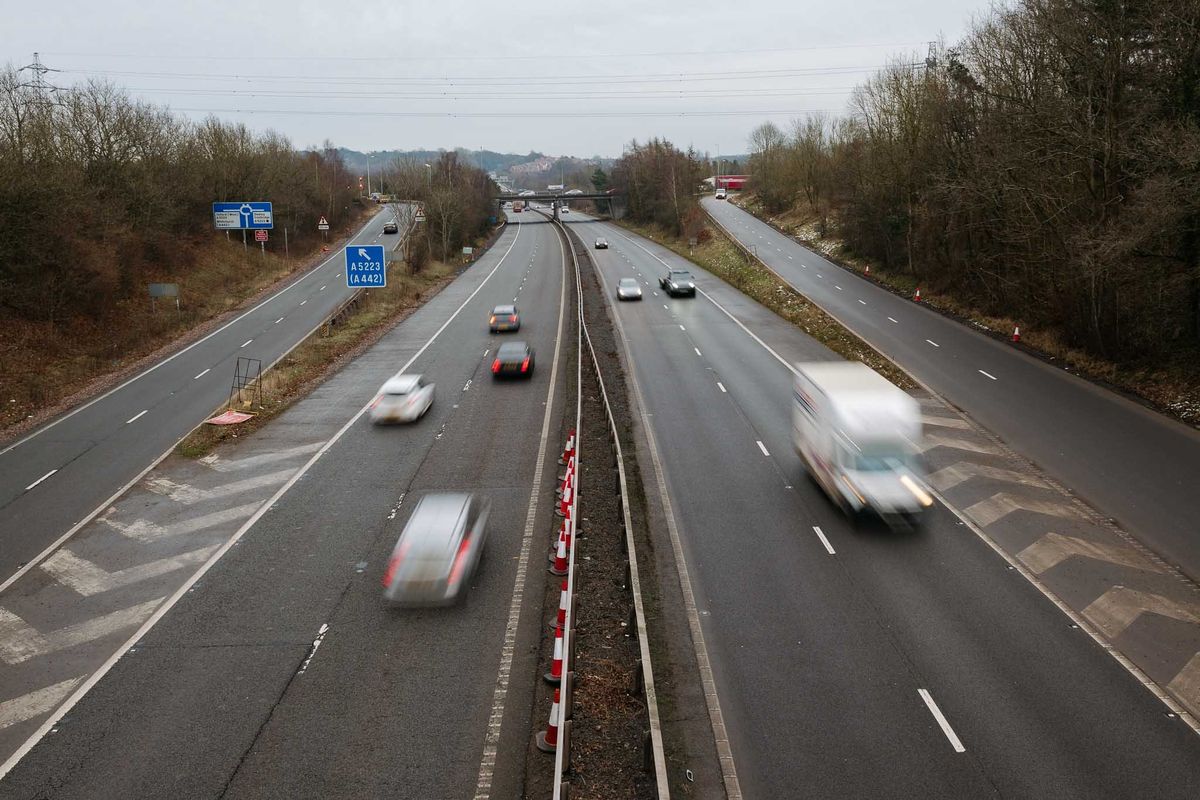 Overnight closures planned for three miles of M54 in Telford for ...