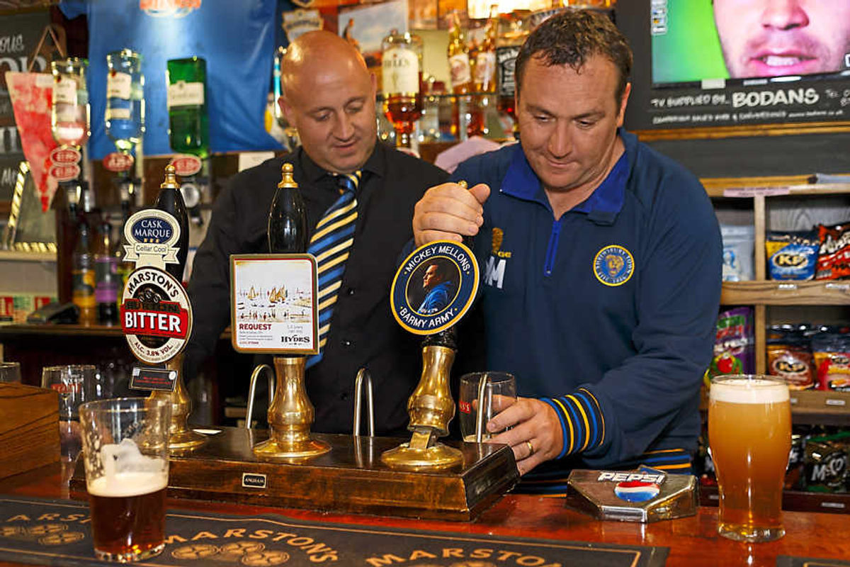 Micky Mellon's Barmy Army - new beer to toast Shrewsbury Town's success ...