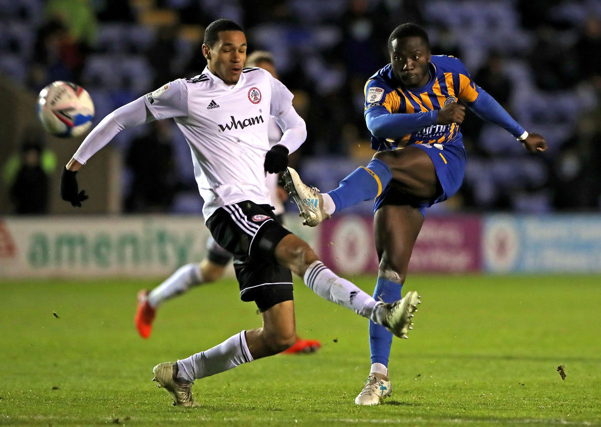 Shrewsbury Town striker Daniel Udoh desperate to soak up all the ...