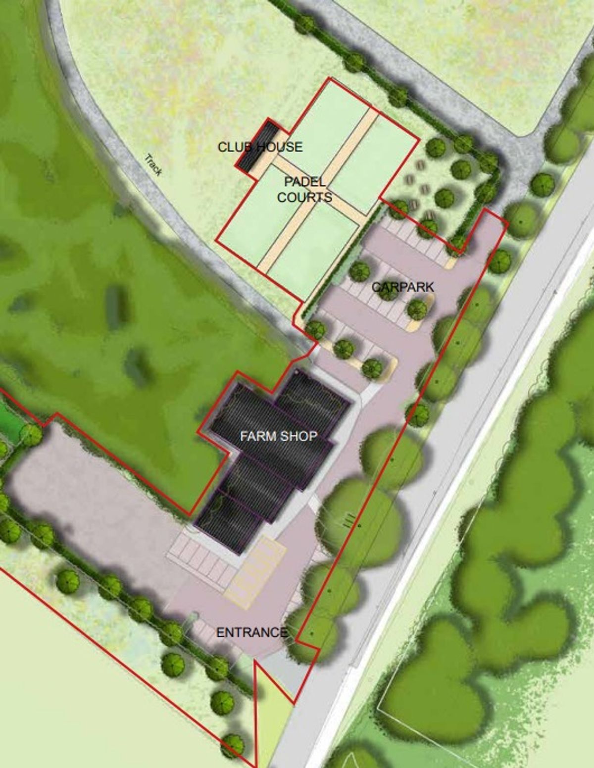 Perton farms wants to build padel courts and revive 'dilapidated' farm ...