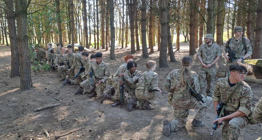 Telford College students visit military training base | Shropshire Star