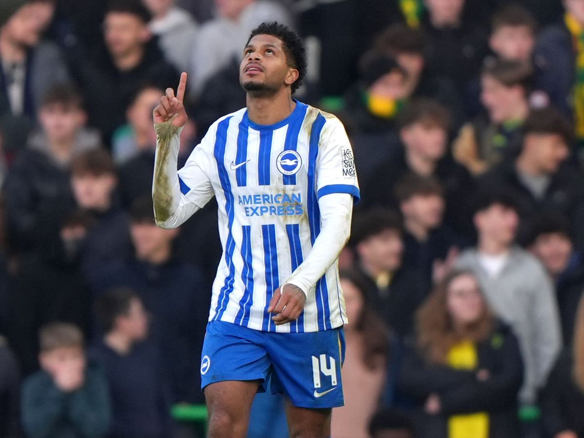 Georginio Rutter at the double as Brighton ease past Norwich in FA Cup ...