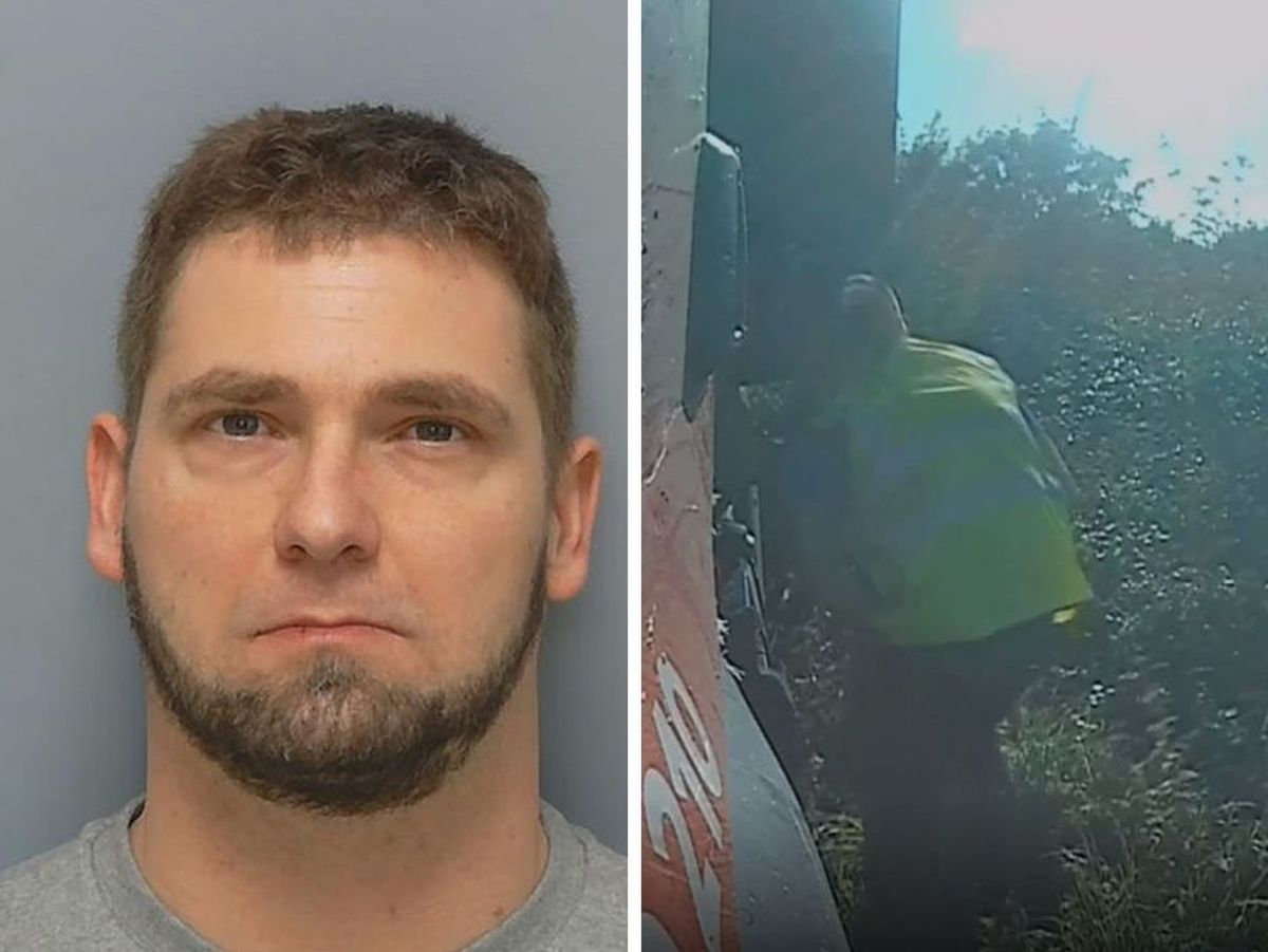 Dash-cam shows moment killer lorry driver tried to destroy phone that ...