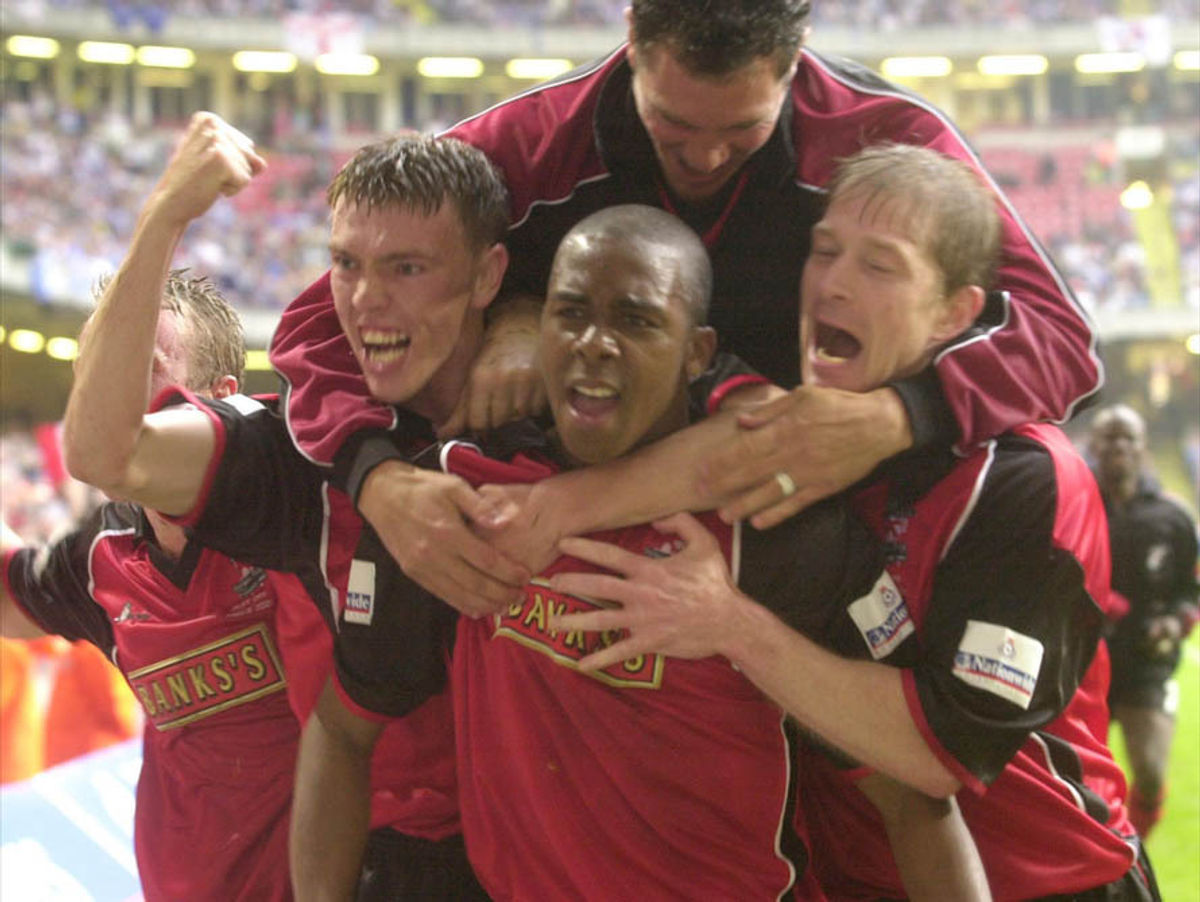 'I knew I'd score the winner' Darren Byfield remembers Walsall's 2001 ...