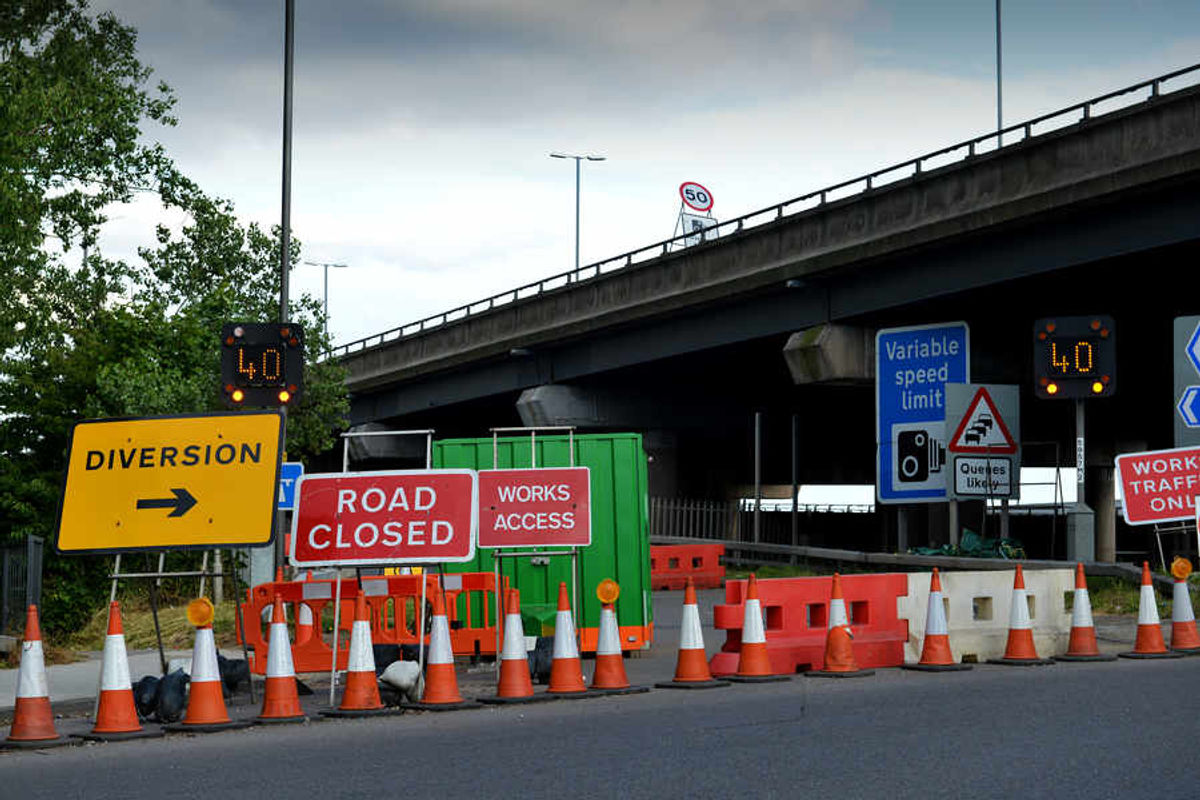 M6 Junction 9 slip road reopen as M5 link roadworks finally end ...