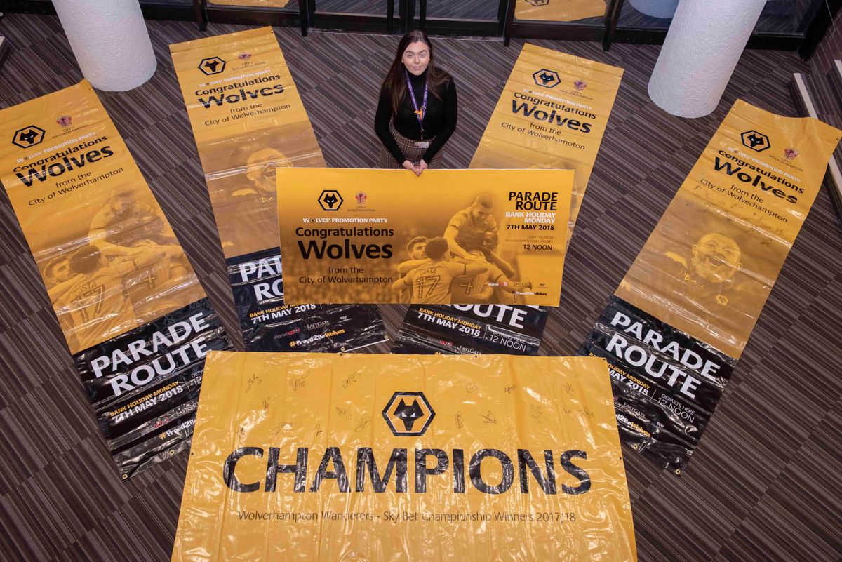 Charity auction sees items from Wolves Promotion Parade up for sale ...