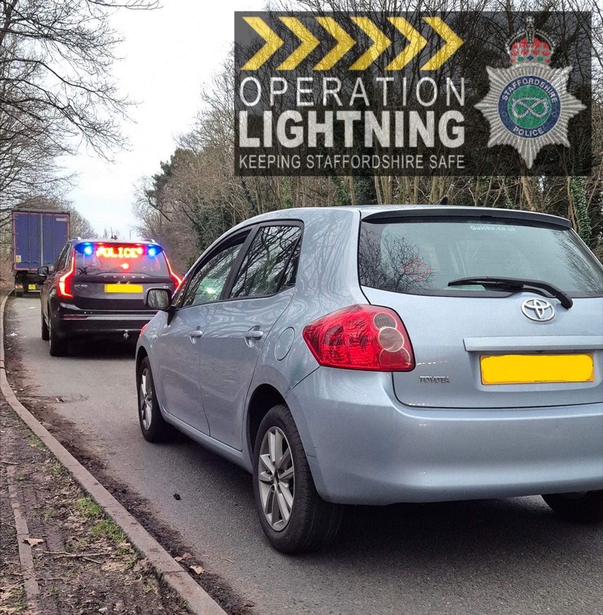Car seized after driver found not fully licensed on M54 near Cosford | Express & Star