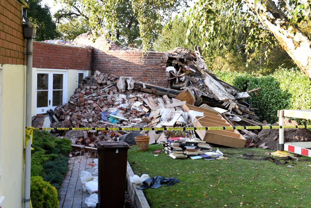Windmill reduced to rubble after Wolverhampton gas blast | Express & Star