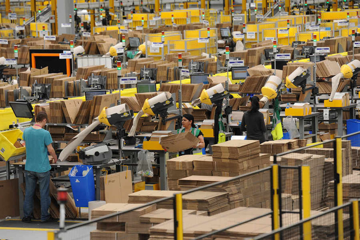 Amazon jobs: 200 more permanent positions created at Rugeley warehouse ...