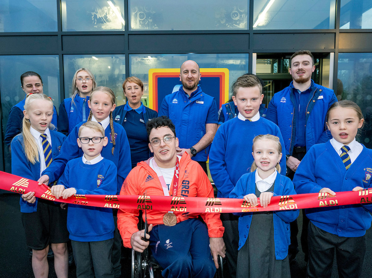 Brand new Aldi store opens in Rugeley – and Paralympian star is there ...