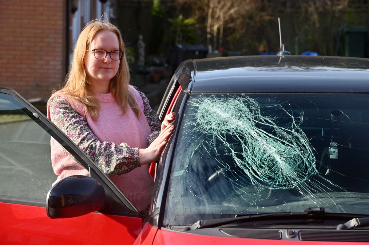 'I was covered in glass' - Motorist describes terrifying incident where ...