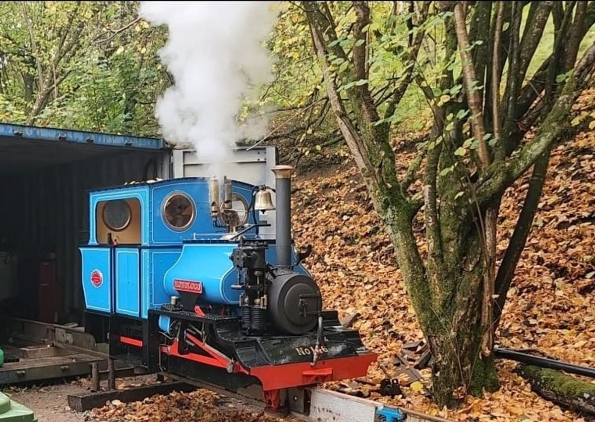 The world’s only steam-powered monorail engine returns to steam at ...