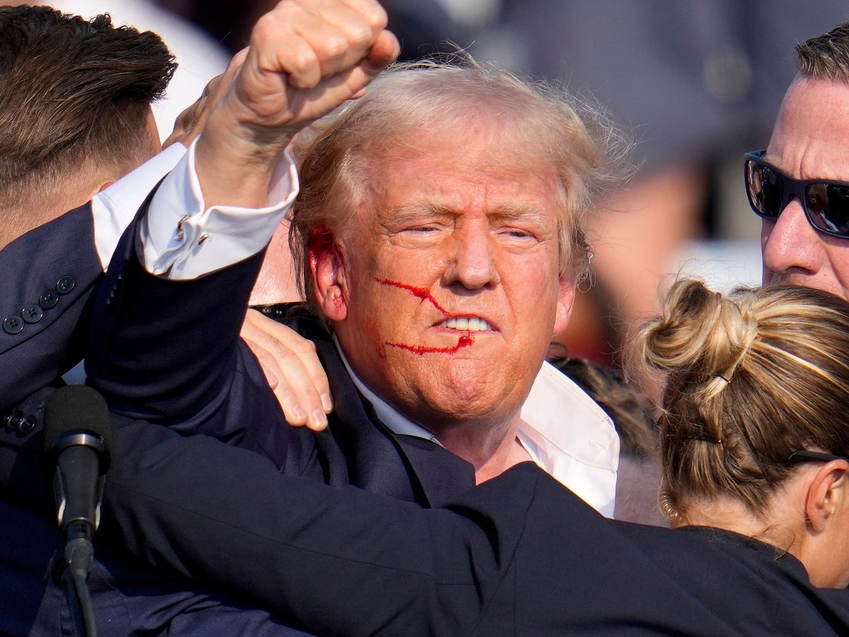Trump struck by bullet during assassination attempt, FBI says | Express ...