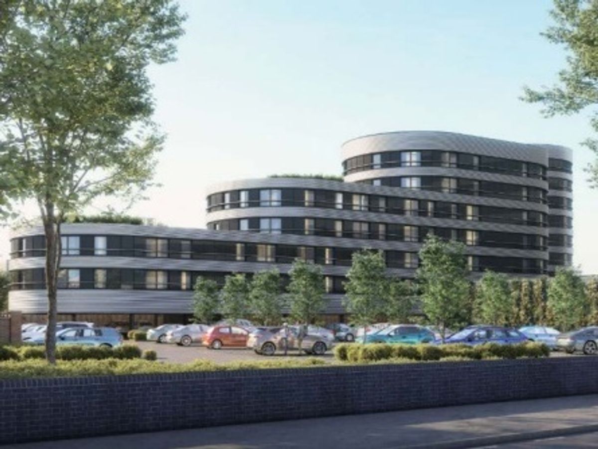 Images revealed for 105-apartment ‘lozenge-shaped’ building | Express ...