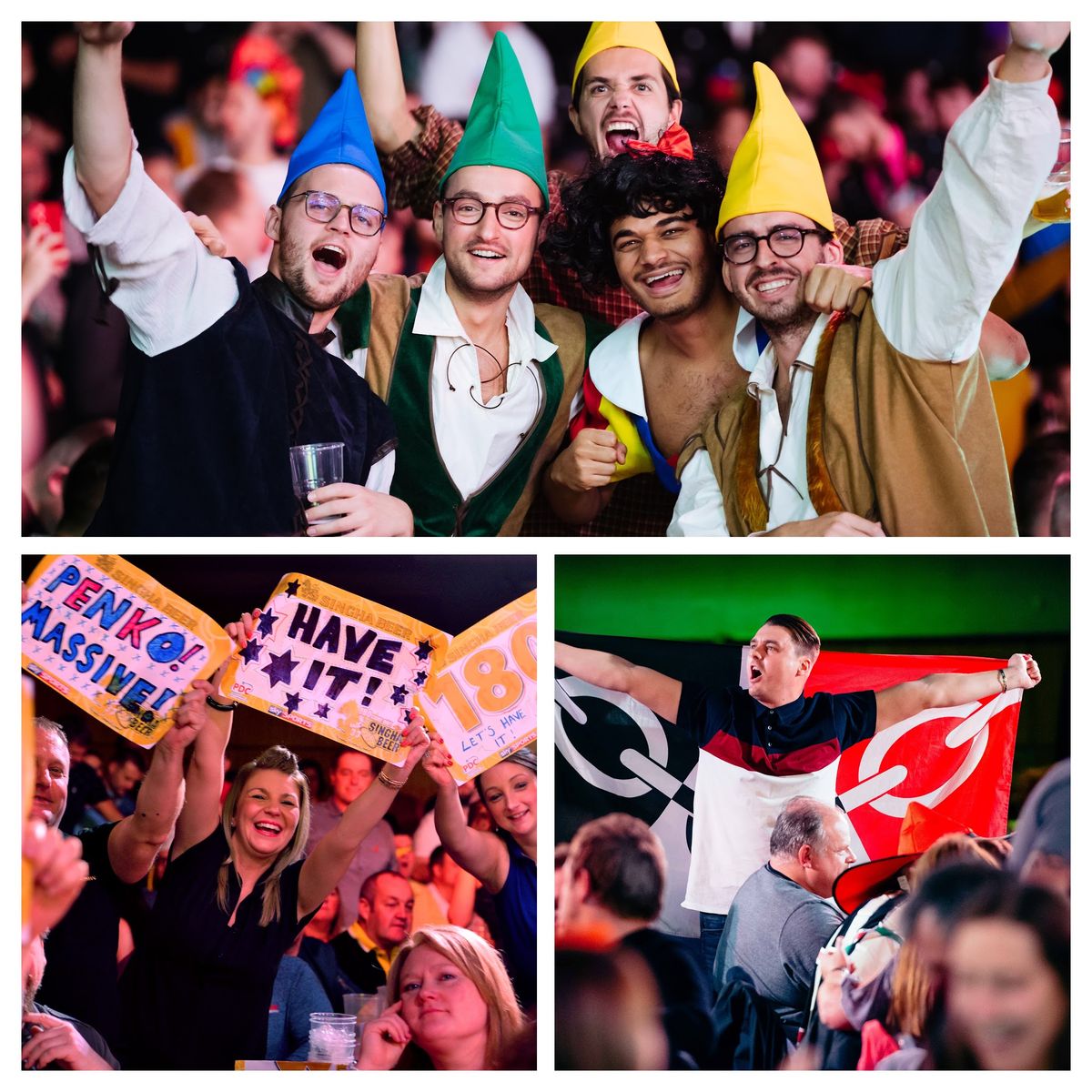 Grand Slam of Darts: 46 fun photos reliving the best fan moments over the years as darts fever ...