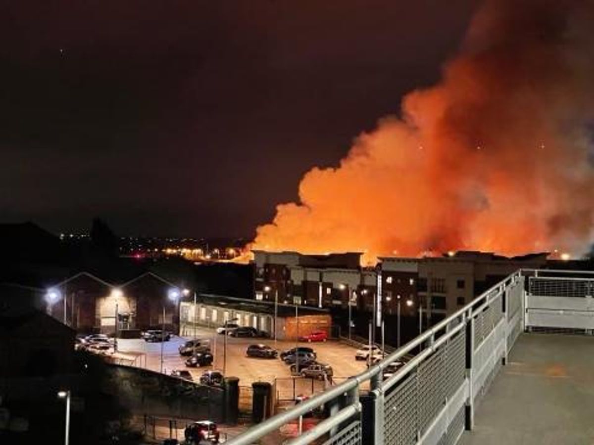 Dramatic photos reveal true scale of Wolverhampton fire | Express & Star