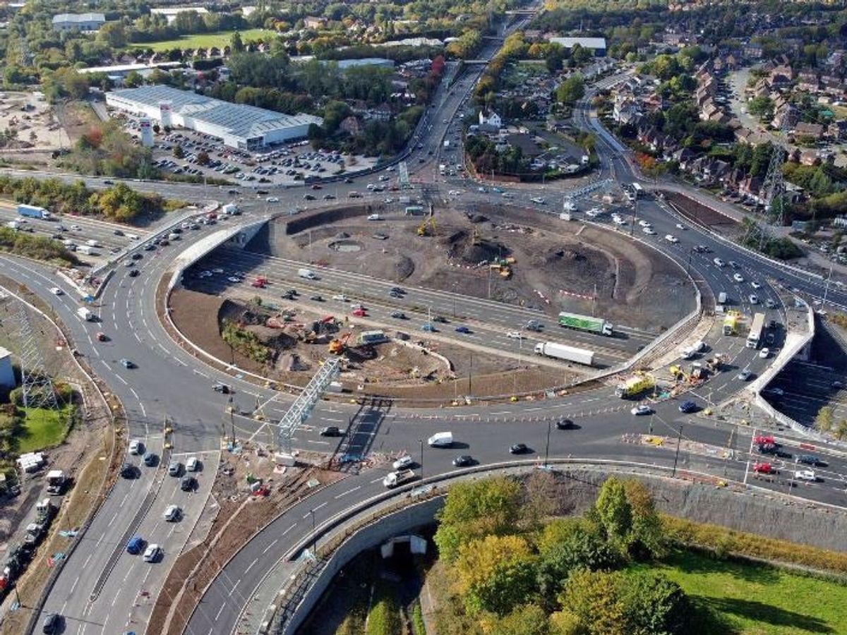 Drivers face more disruption as major revamp of busy motorway junction ...