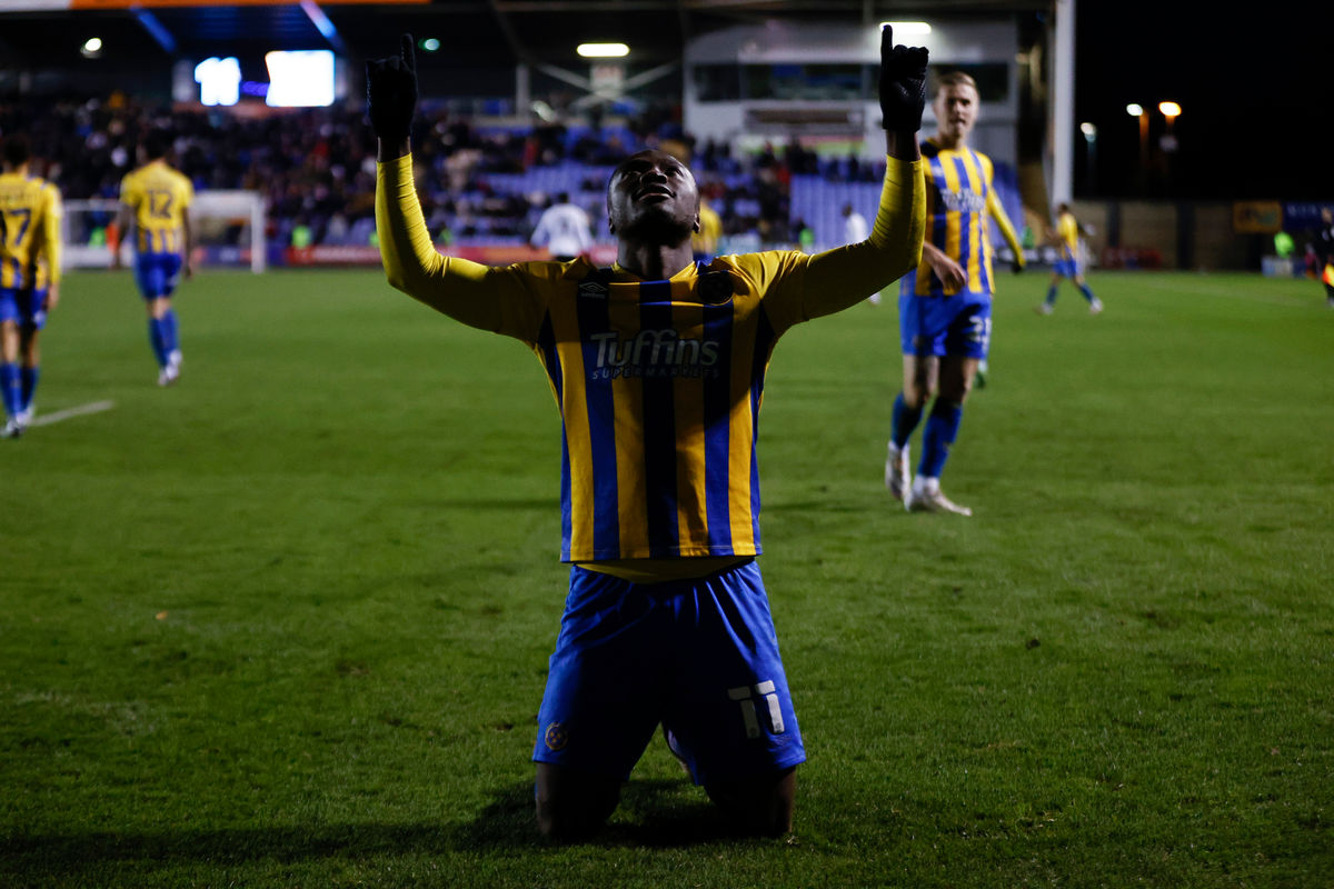 Shrewsbury Town's Daniel Udoh nominated for League One player of month ...