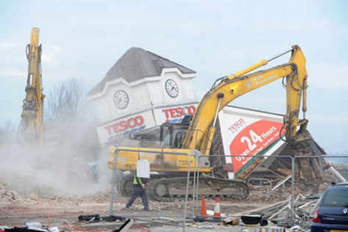 Time called on landmark Tesco tower | Express & Star