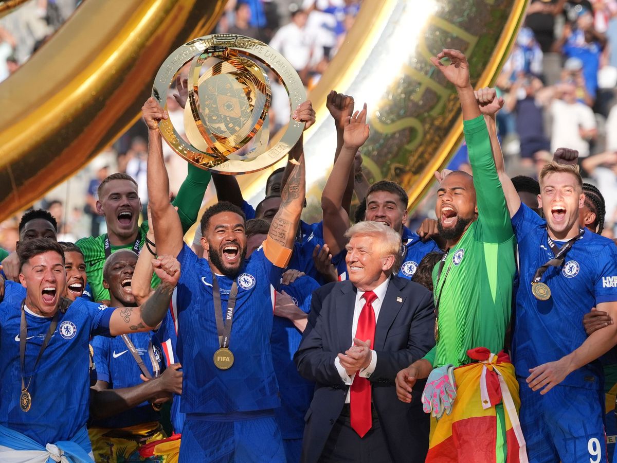 Donald Trump joins Chelsea on stage as they celebrate their Club World Cup win | Express & Star