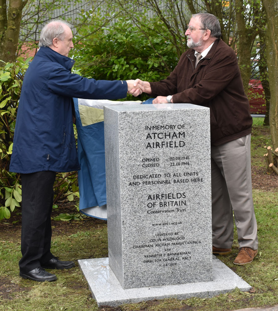 Memorial honours busy Shropshire airfield that played 'massive part in ...