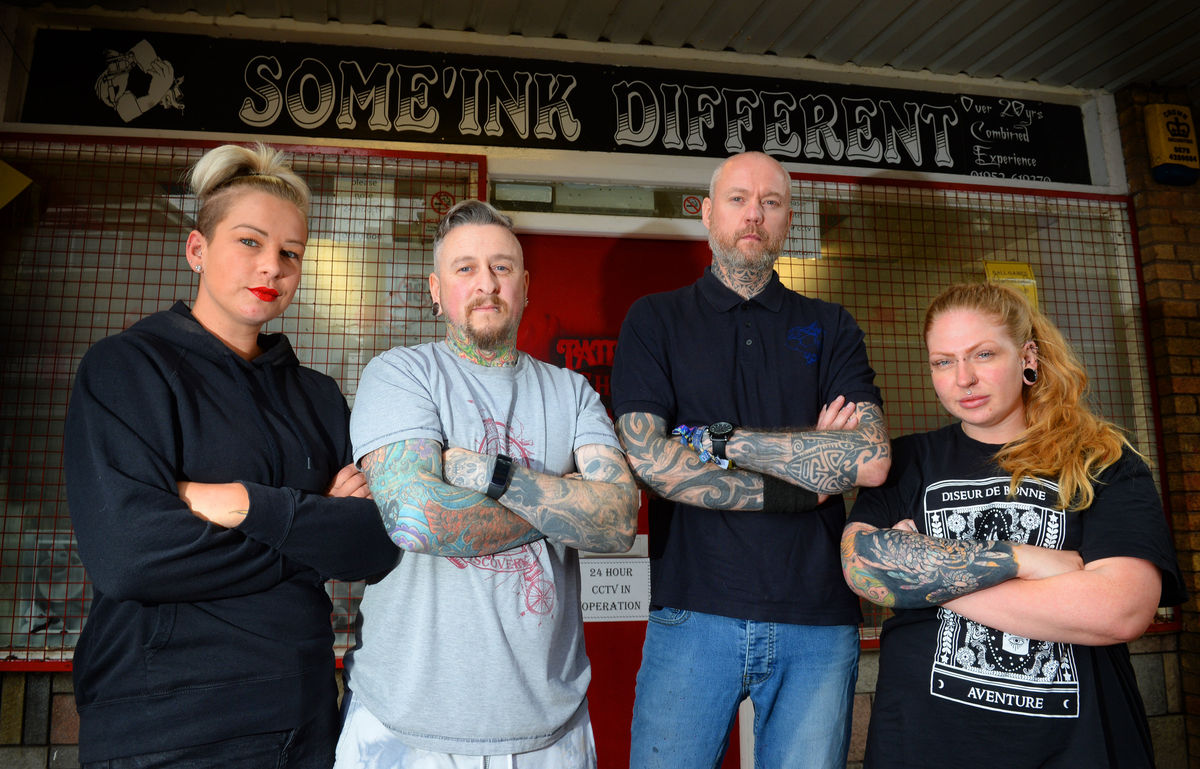'It is an absolute nightmare': Telford tattoo shop hit by thieves for ...
