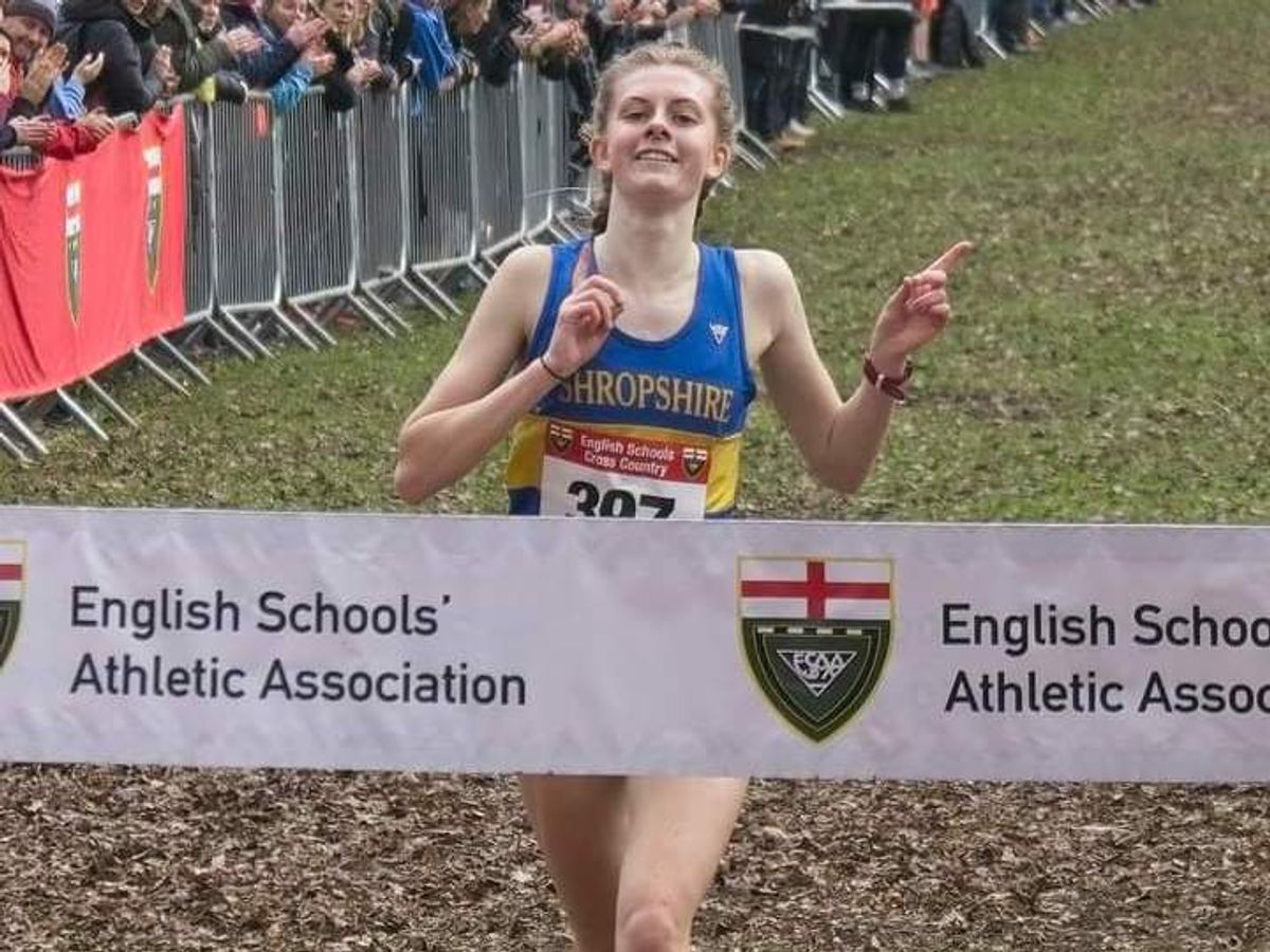 Shropshire's rising athletics star Zoe Gilbody leaves rivals trailing ...