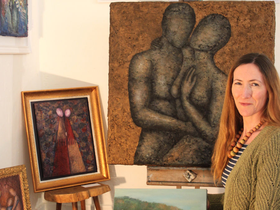 Meet the Ludlow artist creating eye-catching paintings with sand ...