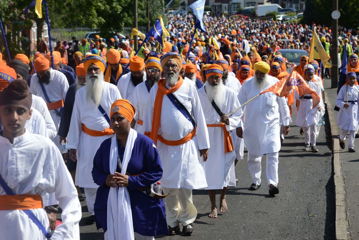 Colour and togetherness at Sikh parade - with PICTURES | Express & Star