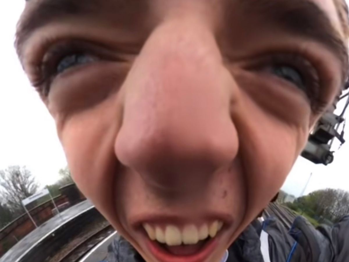 TikTok train spotter Francis Bourgeois has an 'absolute blast' at ...