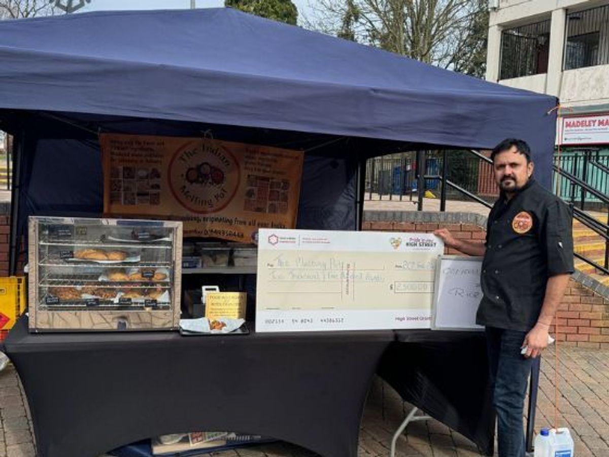 New Indian food market stall cooks up a treat as owner turns dream into ...