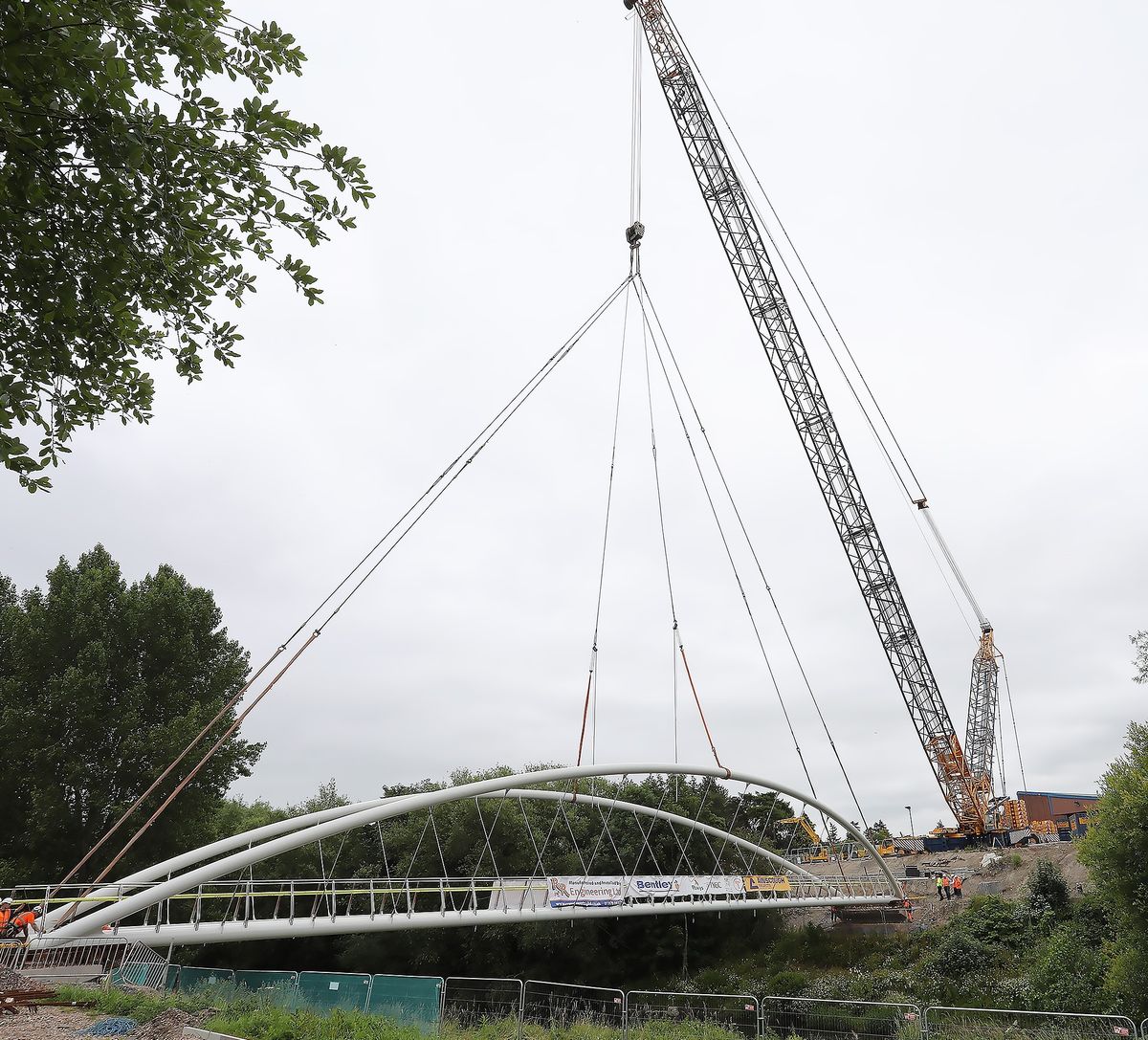 A long-awaited new bridge has finally opened in Newtown after a series ...