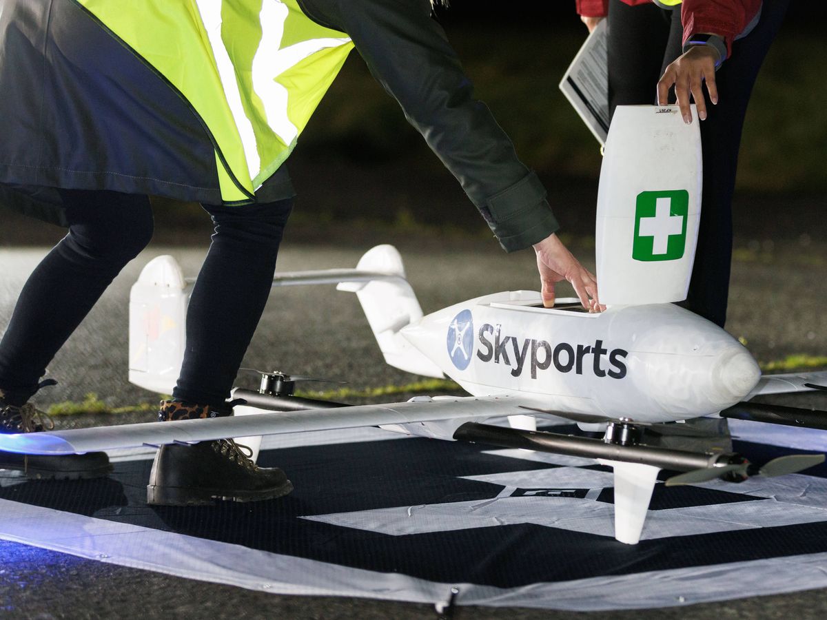 Drones to deliver defibrillators to treat cardiac arrest patients in ...