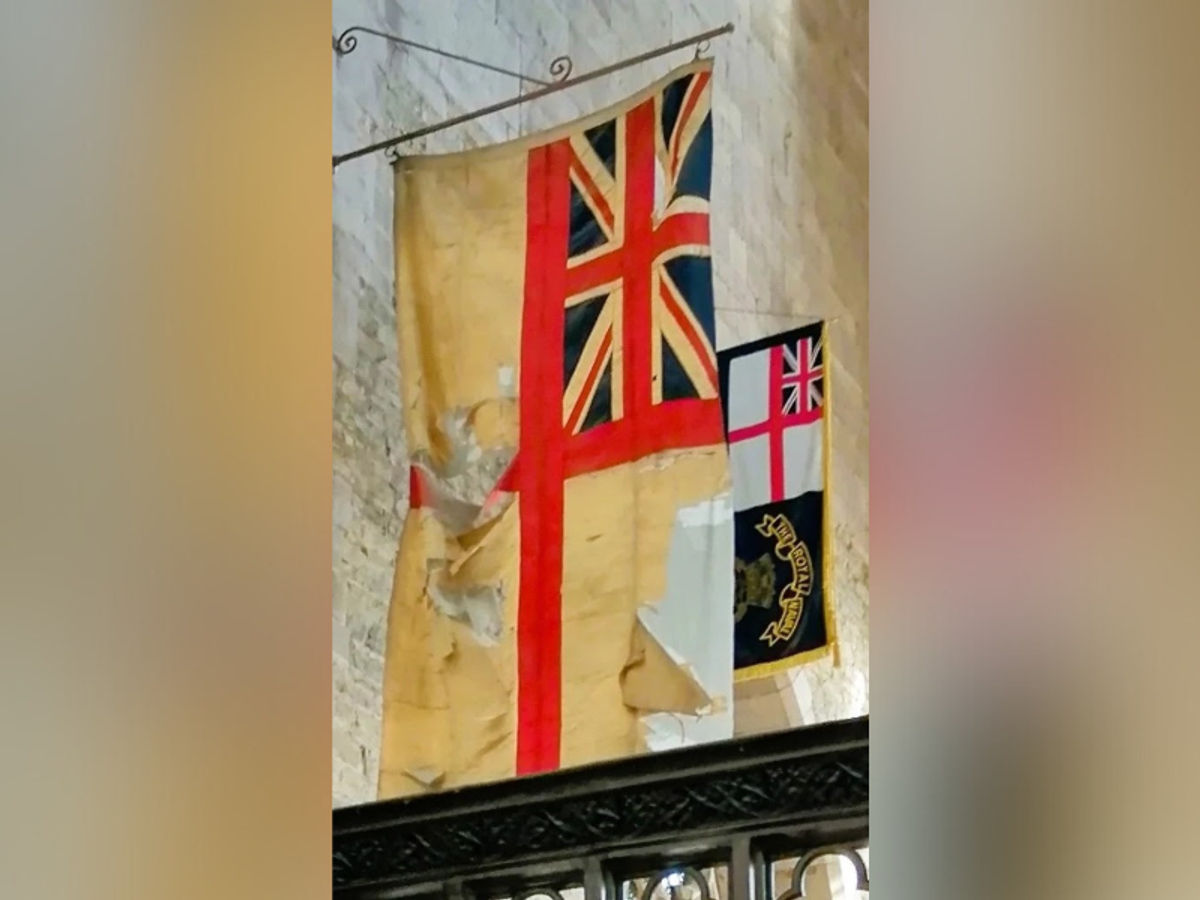 'Urgent support needed' to conserve White Ensign of HMS Ludlow ...