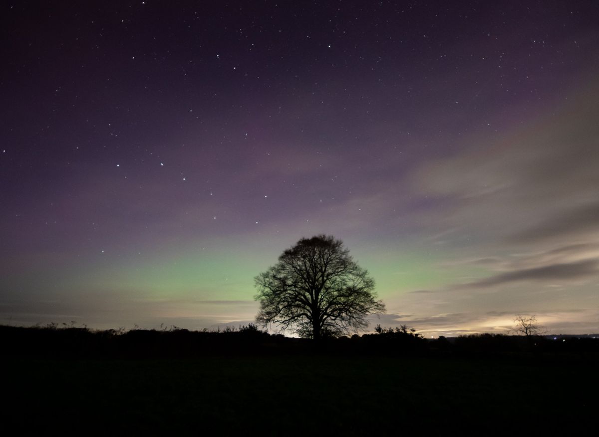 Chance to see Northern Lights in Midlands skies just after dark tonight ...
