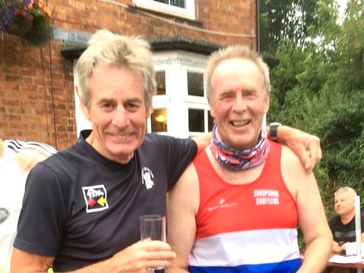 Proud 'Shropshire Shuffler' given poignant tribute by running club he ...